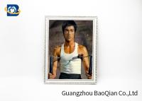 China Customized Lenticular 3D Pictures Stereograph Printing Flip Bruce Lee Animation Picture for sale