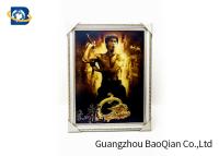 China Customized Lenticular 3D Pictures Stereograph Printing Flip Bruce Lee Animation Picture for sale