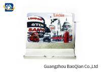 China PET Fridge Lenticular Magnet Souvenir 4 Color 3D UV Printing 0.45mm Thickness for sale