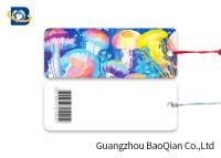 China 0.6mm PET 3D Lenticular Bookmark Customized Double Sides CMYK Printing for sale