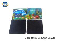 China Round / Square Shape Custom Drink Coasters 3D Lenticular UV Offset CMYK Printing for sale