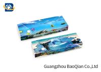 China Customized PET 3D Lenticular Ruler Stationery , Lenticular Printing Service for sale