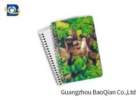 China A4 A5 A6 3D Lenticular Notebook Eco - Friendly Material For Student Stationery for sale