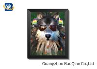 China Spider-Man Movie Star 3d Poster For Decorative Picture , Creative Pet Dog 3d Photo for sale