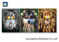 China Spider-Man Movie Star 3d Poster For Decorative Picture , Creative Pet Dog 3d Photo for sale