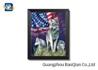 China HD 3D Lenticular Pictures With CMYK Printing / Lenticular Photo Printing for sale