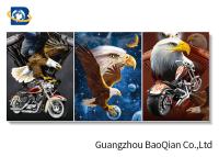 China Offer OEM printing 3D lenticula picture animal advertising 3D flip picture for wall decoration for sale