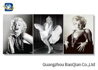 China Marilyn Monroe Movie Star Poster For Home Wall Decoration , 3d Flipped Picture for sale