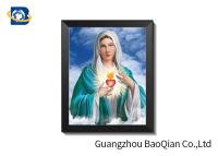 China High Definition Lenticular Flip 3d Printing Picture Christian Holy Virgin Jesus Pattern for sale
