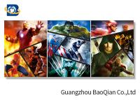 China Spider-Man Movie Star 3d Poster For Decorative Picture , Creative Pet Dog 3d Photo for sale
