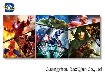 China Spider-Man Movie Star 3d Poster For Decorative Picture , Creative Pet Dog 3d Photo for sale