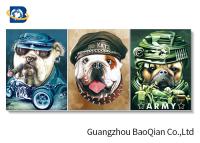 China Clear Vivid Animal 3d Photo For Home Wall Decor , 3d Flipped Changing Wall Art for sale