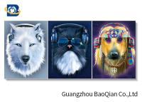 China Clear Vivid Animal 3d Photo For Home Wall Decor , 3d Flipped Changing Wall Art for sale