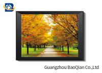 China SGS 3D Lenticular Printing Black And White Landscape Pictures For Home Decorative Wall Art Framed for sale