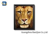 China Panda / Tiger Animal Lenticular 3d Stereograph Printing / Pictures For Living Room Décor Art for sale