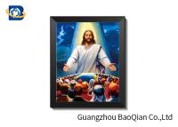 China Black Frame Lenticular Flip Christian Blessed Vigin Mary Poster Religion Wall Picture for sale