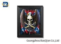 China 3D Effect Lenticular Flip Wolf / Eagle Pattern PP / PET Material Wall Poster for sale