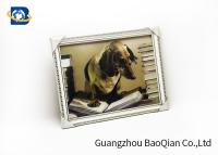China Dog Animal 3D Lenticular Pictures PVC / MDP Frame Decoration Of Free Sample for sale