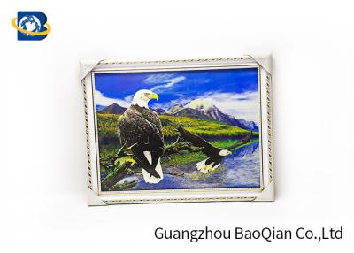 China 3D Gift PET 3D Lenticular Pictures Flips Photo Of Eagle Animal Support Printing Service for sale