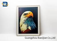 China 3D Gift PET 3D Lenticular Pictures Flips Photo Of Eagle Animal Support Printing Service for sale