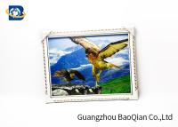 China 3D Gift PET 3D Lenticular Pictures Flips Photo Of Eagle Animal Support Printing Service for sale