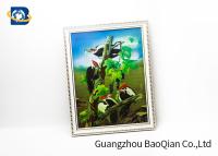 China Pet Material Custom Lenticular Printing , Birds 3D Pictures Of Animals 0.6MM Thickness for sale