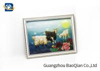 China Customized Size 3D Lenticular Pictures Animal Decorative Framed Picture for sale