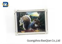China Customized Size 3D Lenticular Pictures Animal Decorative Framed Picture for sale