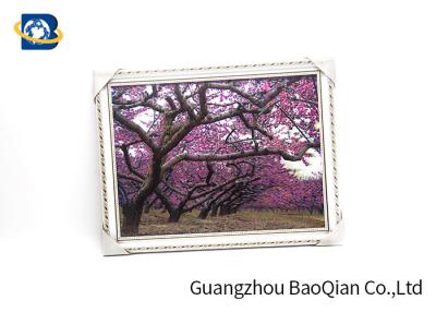 China Framed 3D Lenticular Pictures Image / Poster Beautiful Landscape Patterns for sale