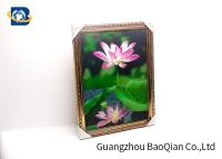 China Modern Style 3D Lenticular Pictures Beautiful Flower Picture / Printing for sale