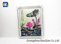 China Modern Style 3D Lenticular Pictures Beautiful Flower Picture / Printing for sale