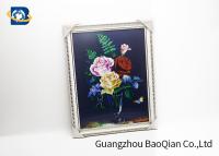 China PET / PP 3D Lenticular Pictures Printing Beauiful Flower Pattern For Home Decoration for sale