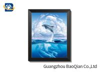 China Shark Ocean Animal Flipped Poster , 3D Changing Pictures Flipped Indoor Decor Art for sale