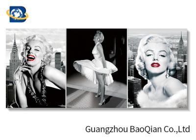 China 3d Stereograph Printing / Pictures , Lenticular Famous Figure 3d Picture Of Beautiful Girl for sale
