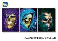 China Vivid Effect CMYK 3d Picture Of Cool Skull , 3d High Definition Free Sample Photo for sale