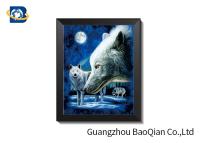 China Durable Advertisement 3D Lenticular Pictures 30 * 40cm Printing Logo for sale
