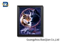 China Durable Advertisement 3D Lenticular Pictures 30 * 40cm Printing Logo for sale