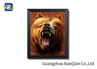 China Durable Advertisement 3D Lenticular Pictures 30 * 40cm Printing Logo for sale