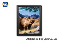 China 3d Ocean Animal Pictures With Black Frame , 30*40 CM Size 3d Flipped Printing for sale