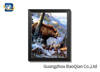 China 75LPI - 200LPI Plastic 3D Lenticular Pictures For Advertising / 3D Animals Images for sale