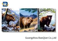 China 3d Ocean Animal Pictures With Black Frame , 30*40 CM Size 3d Flipped Printing for sale