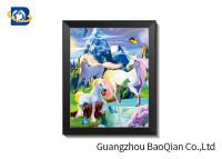 China Stock Horse Wall Decor Picture , PP / PET Material 3d Flipped Poster for sale
