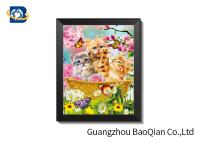China Eco-Friendly Material 3d Wallpaper , Latest 3d Picture Of Cute Lovely Pet Dog / Cat for sale