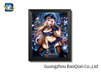 China Cartoon One Piece Picture For Wall Decoration , 3d Flip Changing Picture / Poster for sale