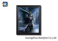 China Wall Decoration Lenticular Flip Moving Changing 3D Decor Photo PVC / MDP Frame for sale