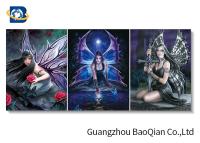 China Wall Decoration Lenticular Flip Moving Changing 3D Decor Photo PVC / MDP Frame for sale