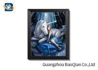 China 30 X 40 Cm 3D Lenticular Pictures With PS Frame / Custom Lenticular Printing for sale