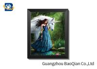 China 30 X 40 Cm 3D Lenticular Pictures With PS Frame / Custom Lenticular Printing for sale