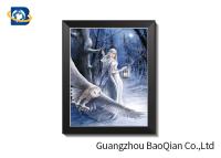 China 30 X 40 Cm 3D Lenticular Pictures With PS Frame / Custom Lenticular Printing for sale
