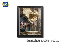 China 30x40cm Size Lenticular Image Printing Changing Moving Flipped 3D Wallpaper for sale